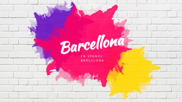 Barcellona | Genially