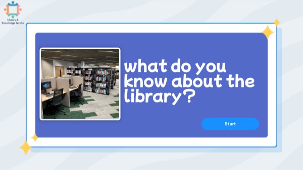 What do you know about the library? | Genially