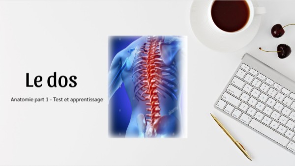 Le dos | Genially