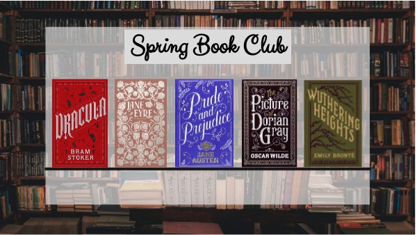 Spring Book Club | Genially