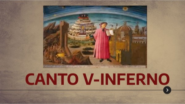CANTO V-INFERNO | Genially
