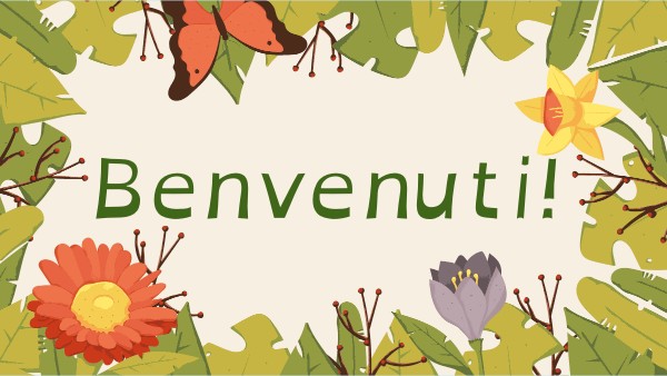 Benvenuti! | Genially