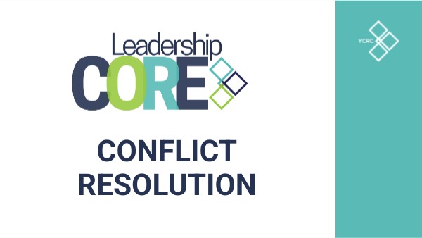 CORE Conflict Resolution 2025 | Genially