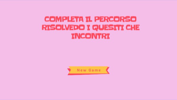 Escape room: equazioni di primo grado | Genially