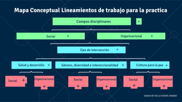 Mapa Conceptual Lineamientos de trabajo para la practica | Genially