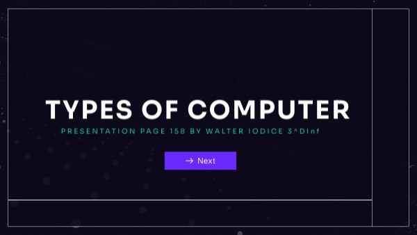 TYPES OF COMPUTER | Genially
