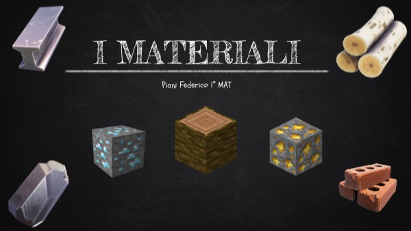 I MATERIALI | Genially
