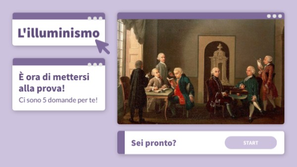 Quiz: L'illuminismo | Genially