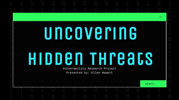 Uncovering Hidden Threats | Genially