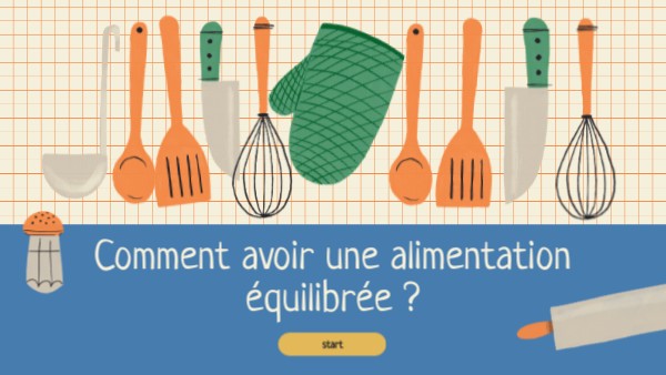 Alimentation équilibrée | Genially