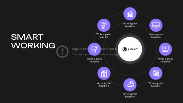 SMART WORKING | Genially