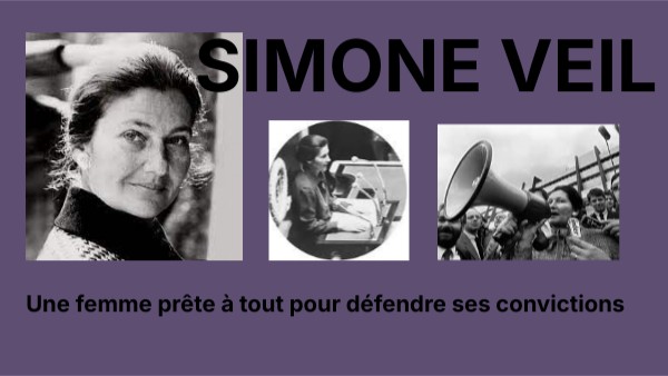Simone Veil | Genially