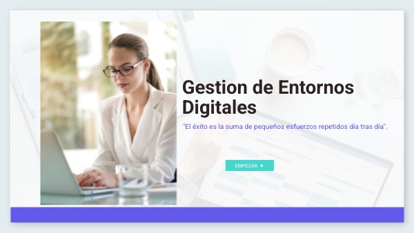 Gestión de Entornos Digitales 311 | Genially