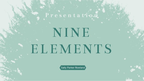 Genially_copy - Nine elements | Genially