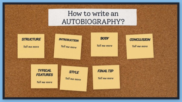 How to write an AUTOBIOGRAPHY? | Genially