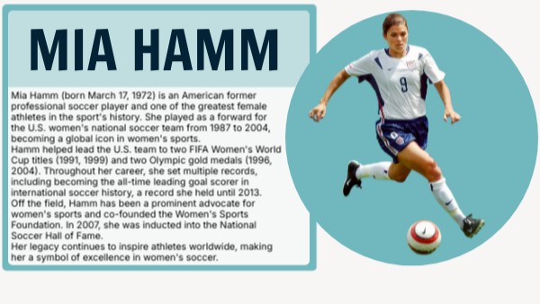 Mia HAMM | Genially