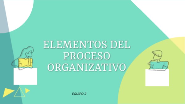 ELEMENTOS DEL PROCESO ORGANIZATIVO. Eq 2 | Genially