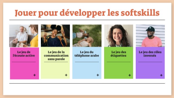 Jouer pour développer les softskills | Genially