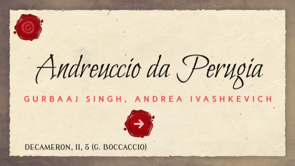 Andreuccio da Perugia | Genially