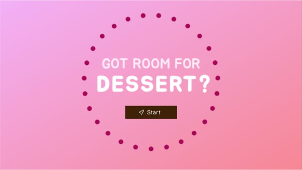 Milkshakes & Desserts v1.0 | Genially