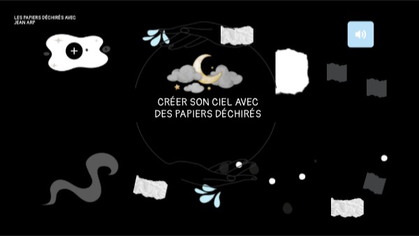 CRÉER SON CIEL AVEC DES PAPIERS DÉCHIRÉS | Genially