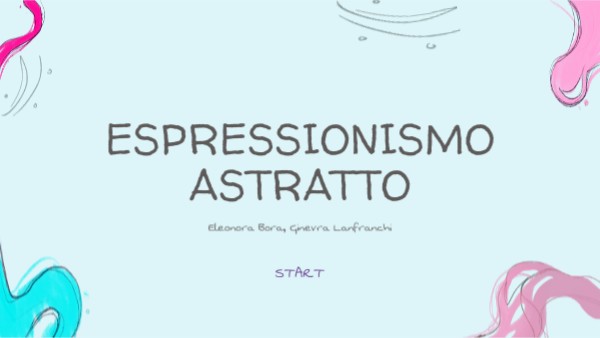 espressionismo astratto | Genially