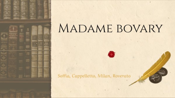 Madame bovary | Genially