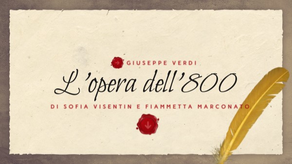 L'opera dell'800 | Genially