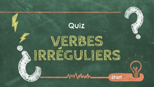 verbes irréguliers | Genially