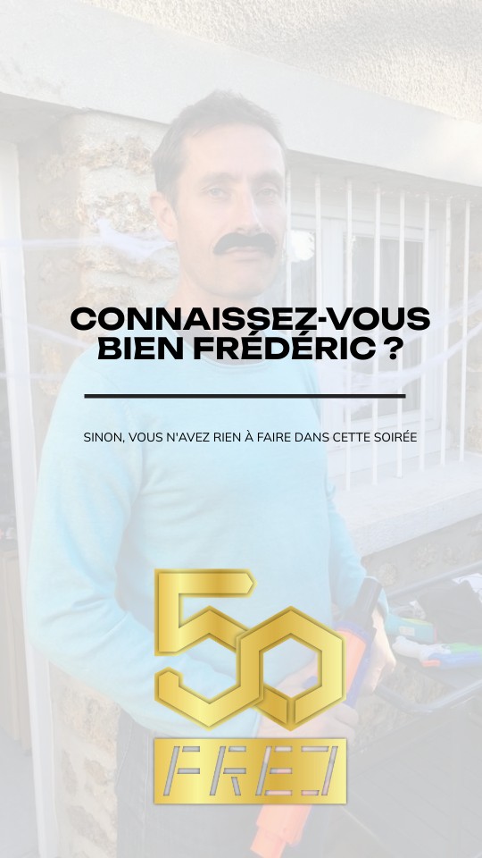 CONNAISSEZ VOUS BIEN FRÉDÉRIC ? | Genially