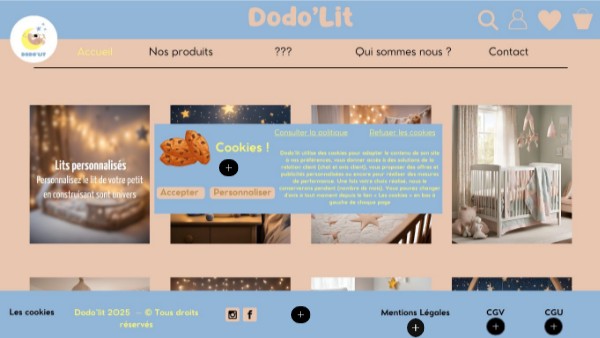 Site Web Dodo'Lit | Genially