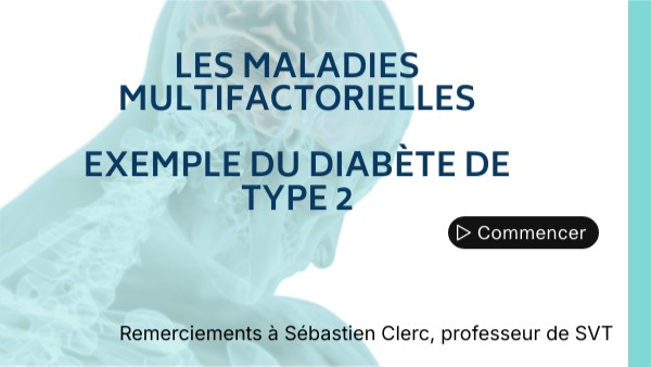 Les maladies multifactorielles Exemple du diabète de type 2 | Genially
