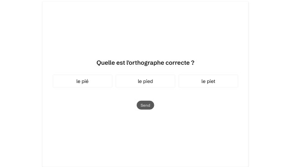 Mots dictée | Genially