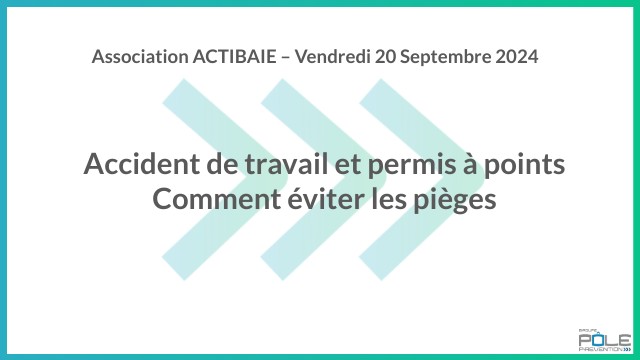 PrÃ©sentation ACTIBAIE 20 Septembre 2024.pptx | Genially