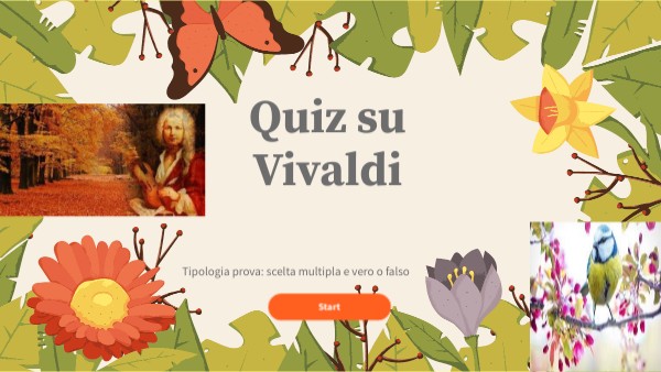 Quiz su Vivaldi | Genially