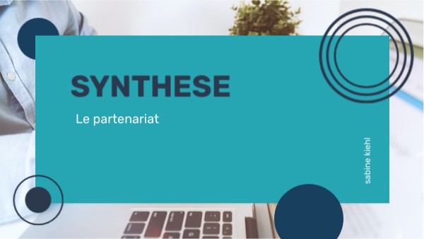 SYNTHESE partenariat | Genially