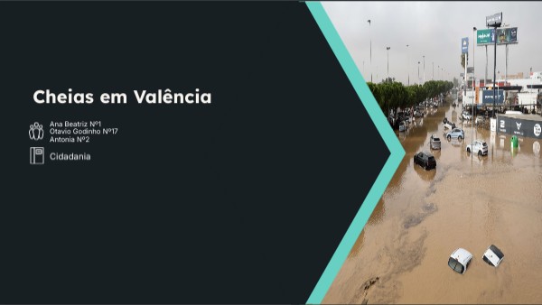 Cheias em Valência | Genially