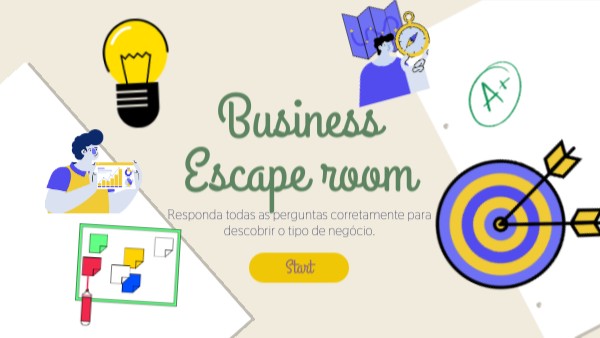 Business Escape room | Genially
