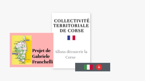 collectivité territoriale de corse | Genially