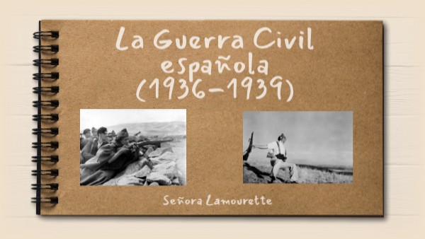 La Guerra Civil española | Genially