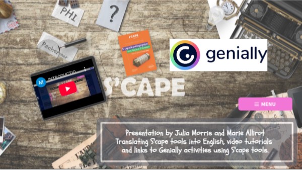 S'cape tools for Genially | Genially