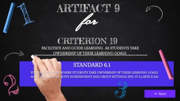 Criterion 19 | Genially