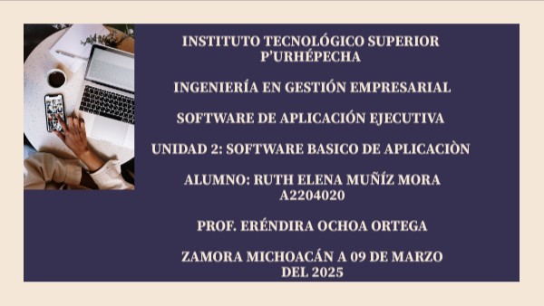 INSTITUTO TECNOLÓGICO SUPERIOR P’URHÉPECHA INGENIERÍA EN GESTIÓN EMPRESARIAL SOFTWARE DE ...