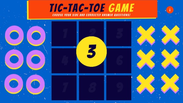 Tic Tac Toe Game 2025 | Genially
