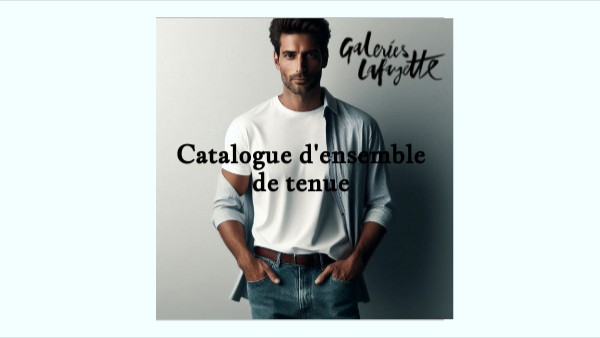 Catalogue d'ensemble de tenue | Genially