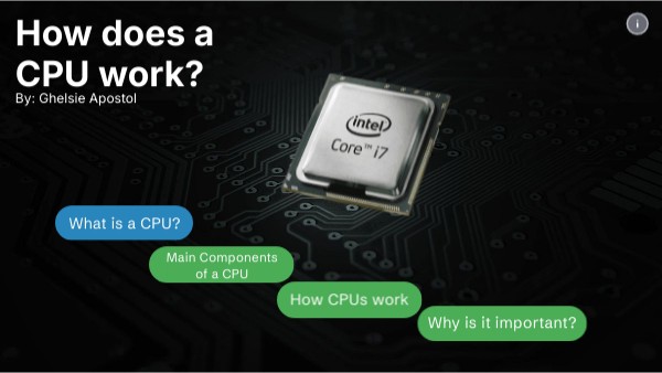 How does a CPU work? | Genially