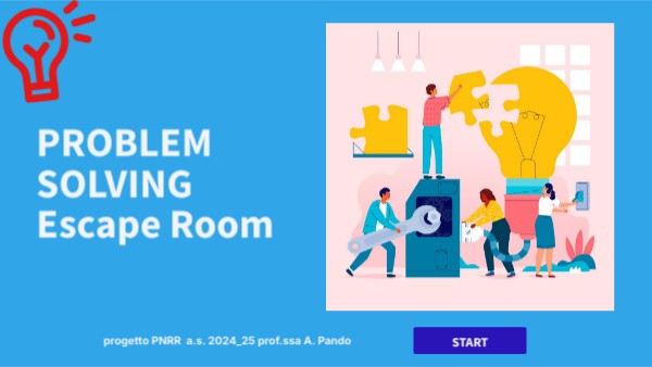 PROBLEM SOLVING_ Escape Room | Genially