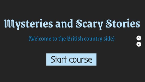 Mysteries and Scary Stories | Genially