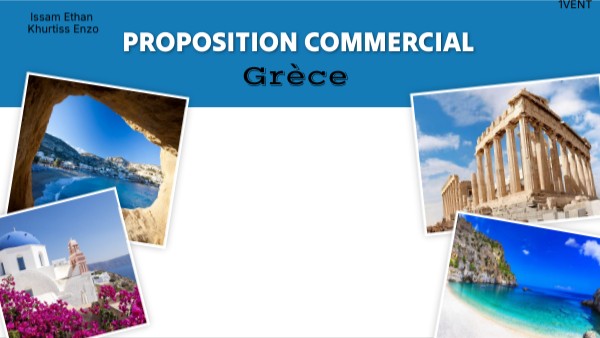 PROPOSITION COMMERCIAL | Genially