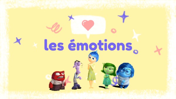 les émotions | Genially